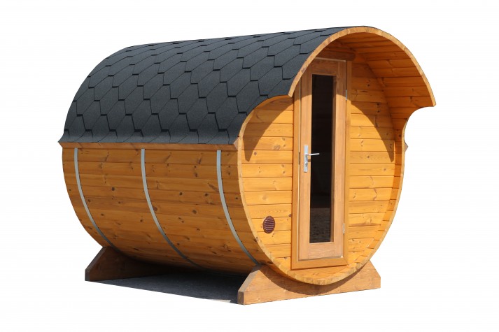 Fasssauna / Saunafass hochwertige Gartensauna | FINNWERK