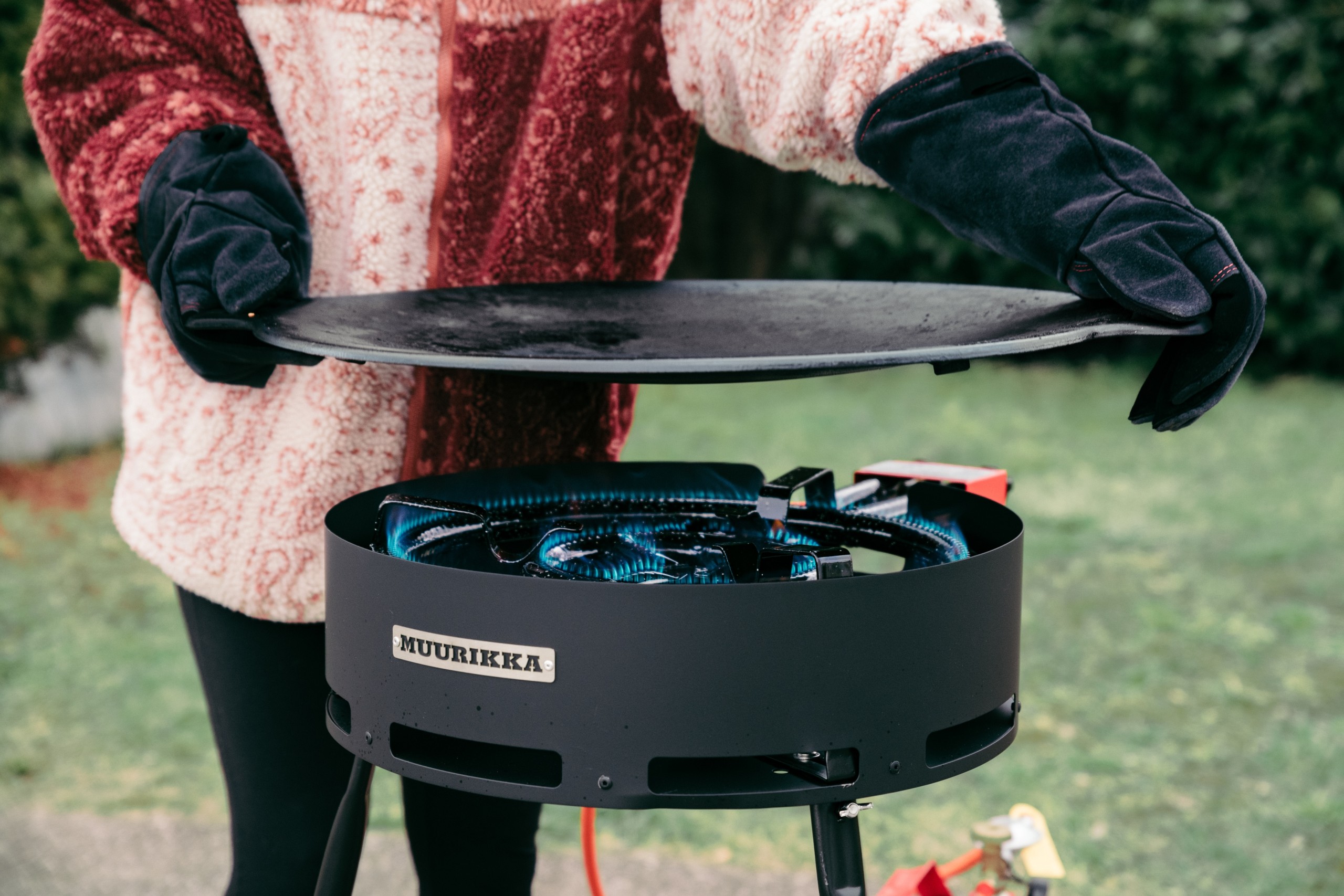 MUURIKKA Gasbrenner D400 + Muurikka 58 Set | FINNWERK