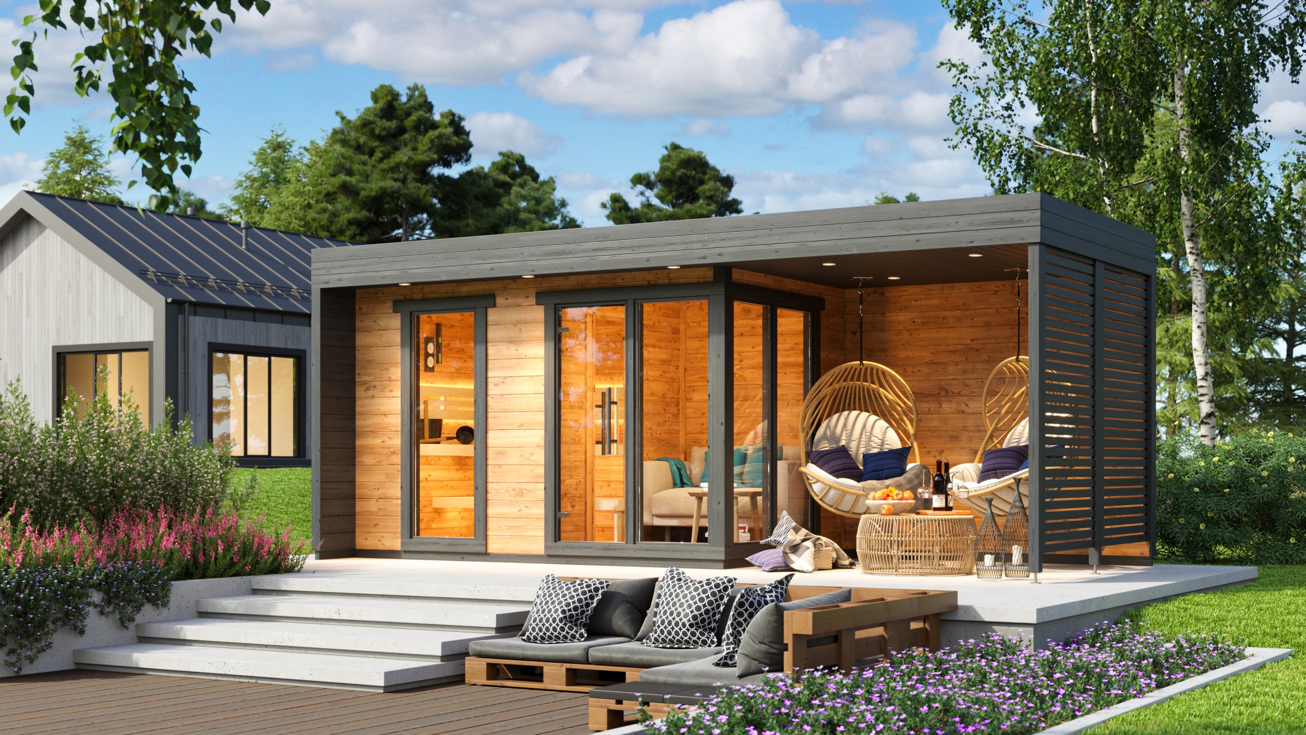 Blocksauna Element Deluxe| FINNWERK