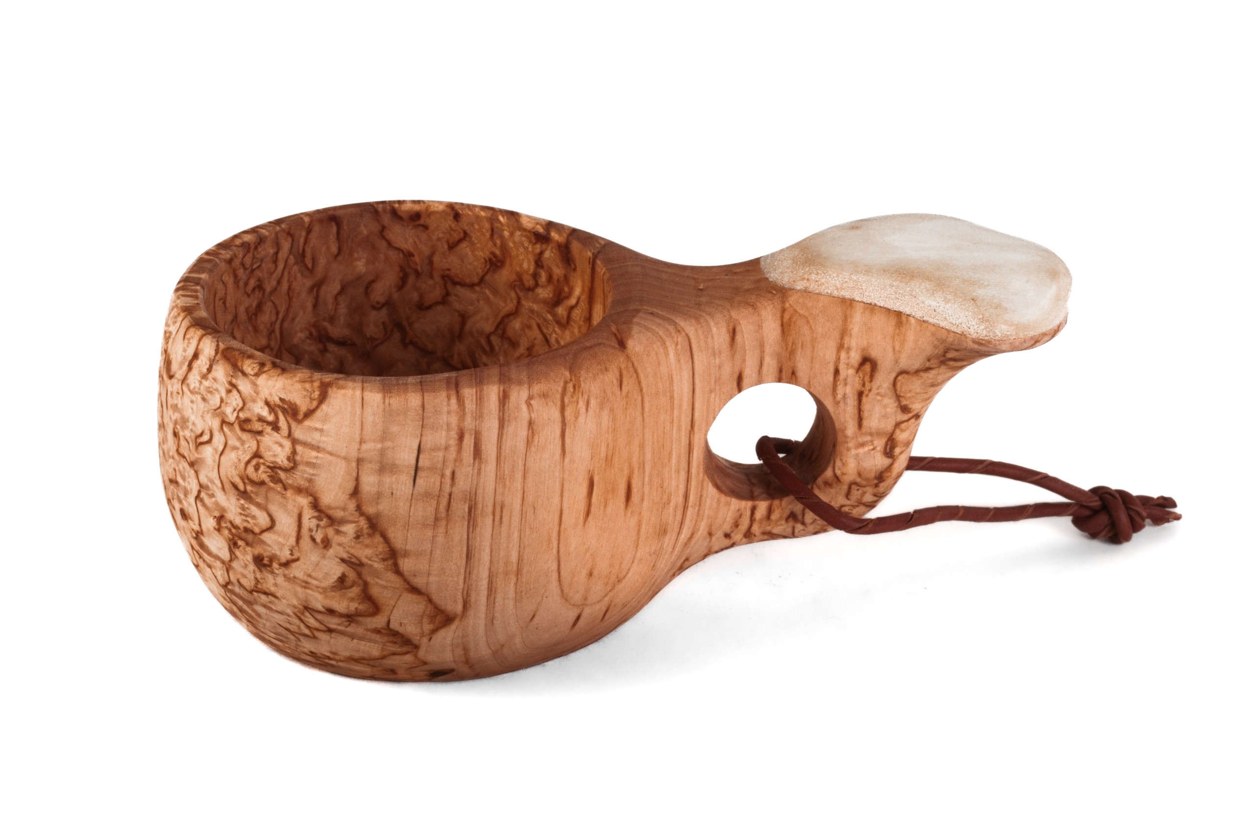 Kuksa Holztasse mit Horn online kaufen bei FINNWERK