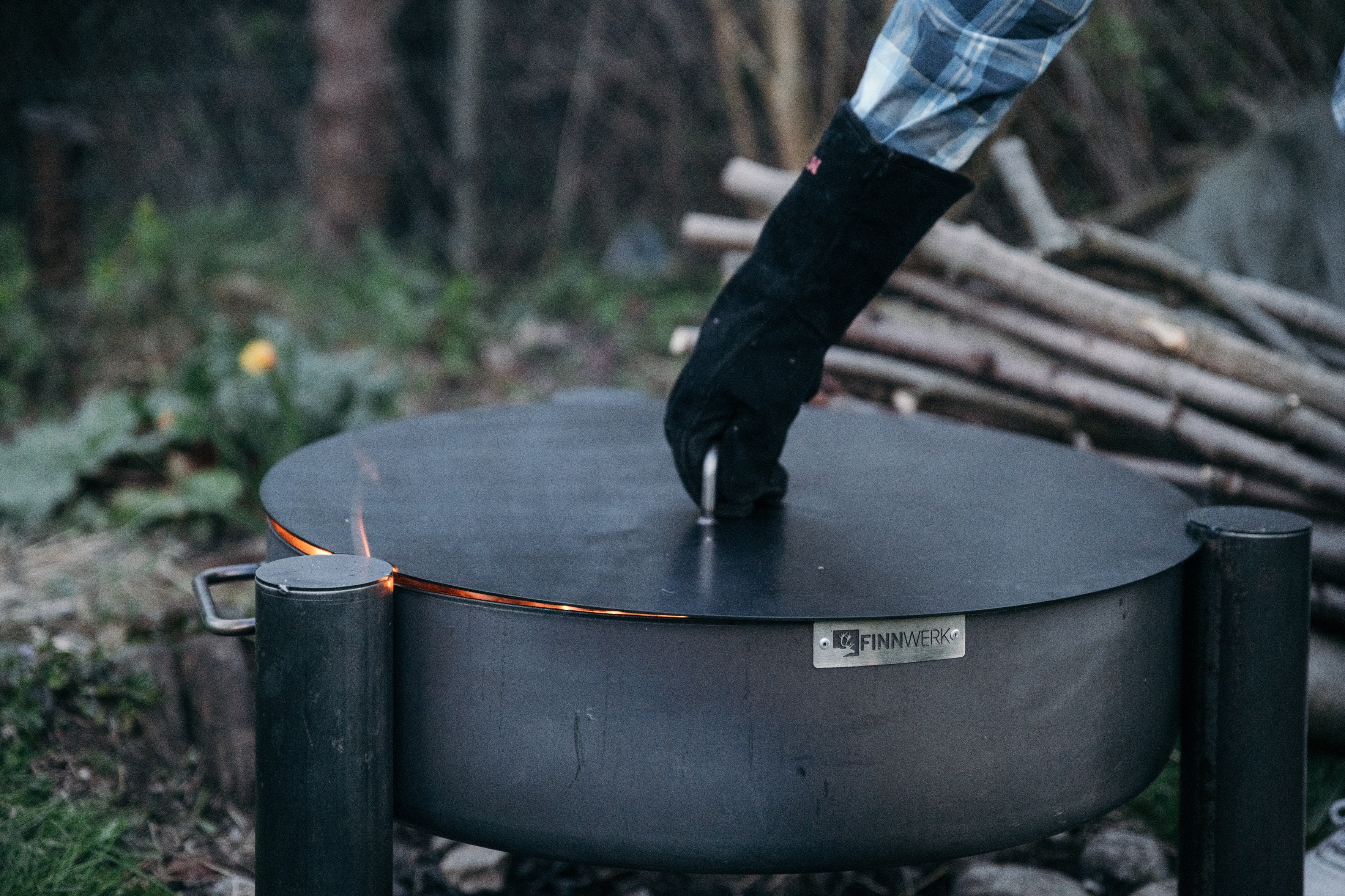 Deckel MATI 80cm für Feuerschale kaufen | FINNWERK