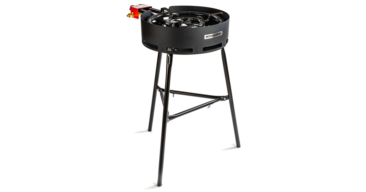 MUURIKKA Gasbrenner D-400 Schwarz | FINNWERK