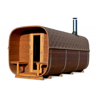 Fasssauna / Saunafass hochwertige Gartensauna | FINNWERK
