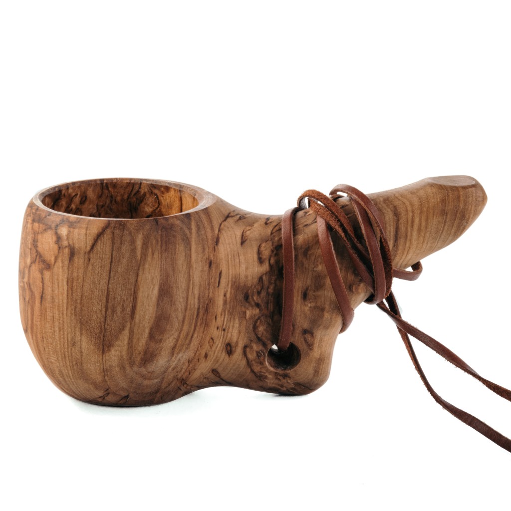 Wolf-Motiv Kuksa: Die finnische Outdoor Tasse | FINNWERK